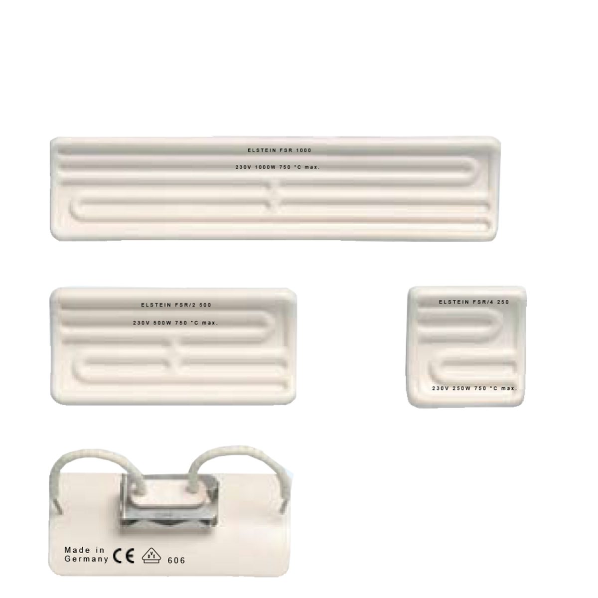 FSR Series | Elstein, Curved Ceramic Panel IR Radiators With Surface ...